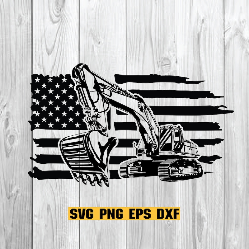 Excavator Bucket Svg - Etsy
