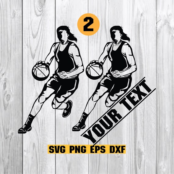 Basketball Girl Svg Basketball SVG Basketball Girl Player | Etsy