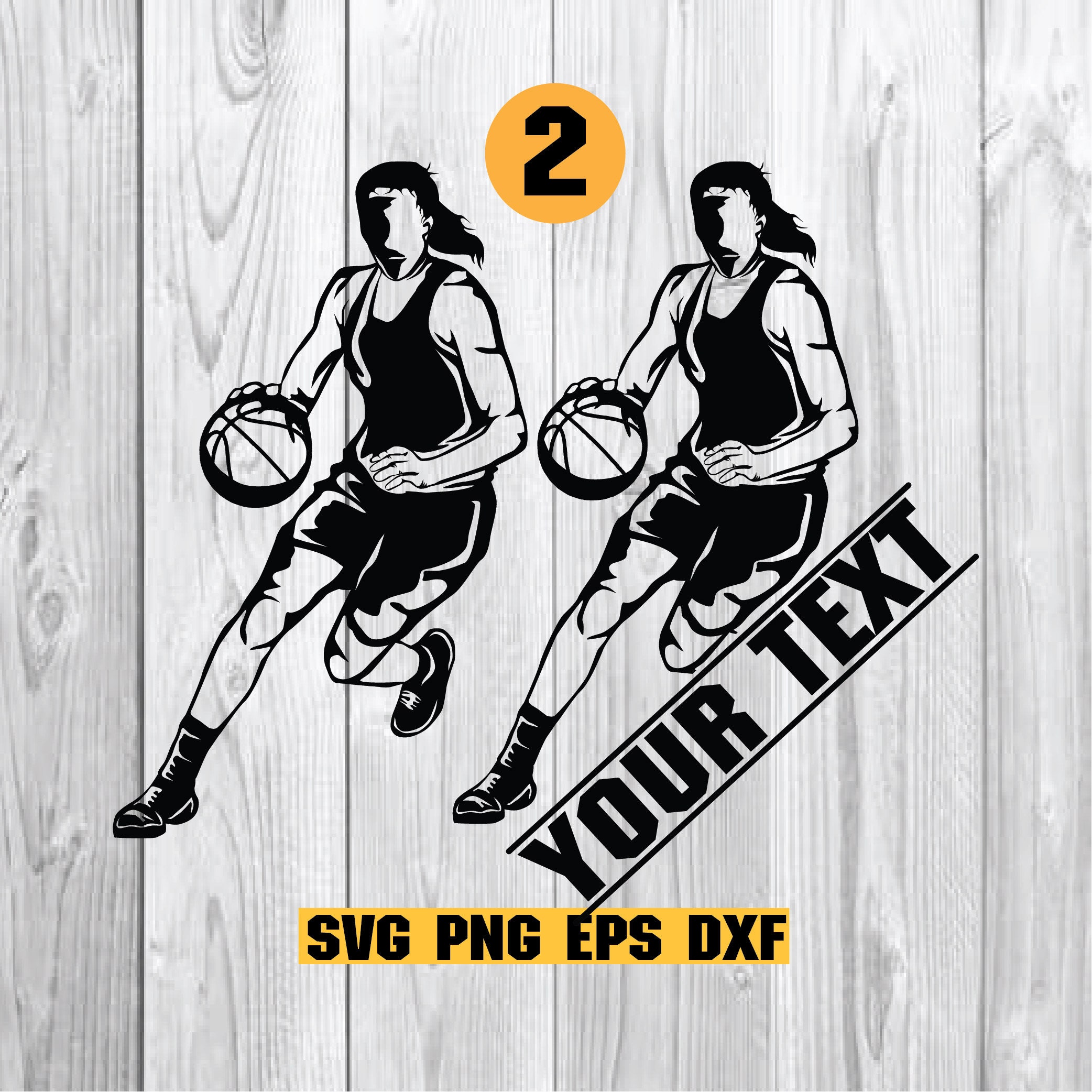 Basketball Girl Svg Basketball SVG Basketball Girl Player | Etsy