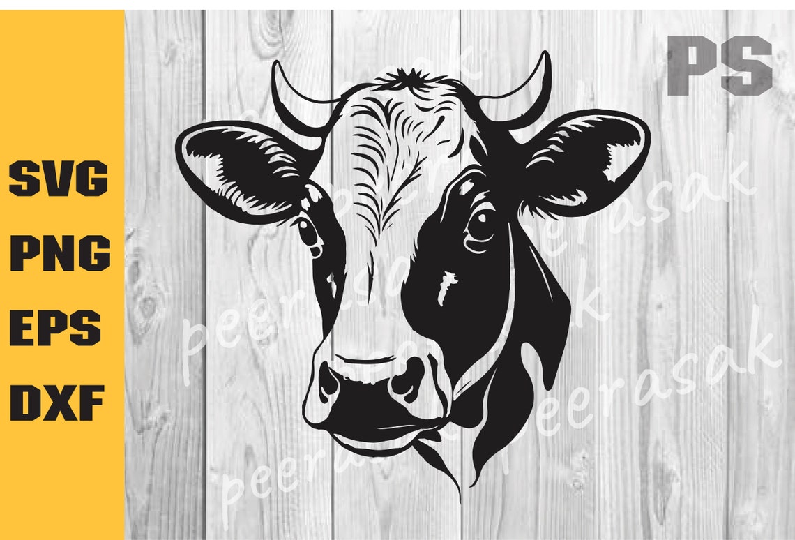 Cow Animal SVG Cow SVG Cow Face SVG Cow Head Svg Cow Skull - Etsy