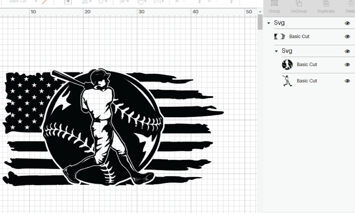 US Baseball Svg Baseball Svg Baseball Player Svg Baseball - Etsy