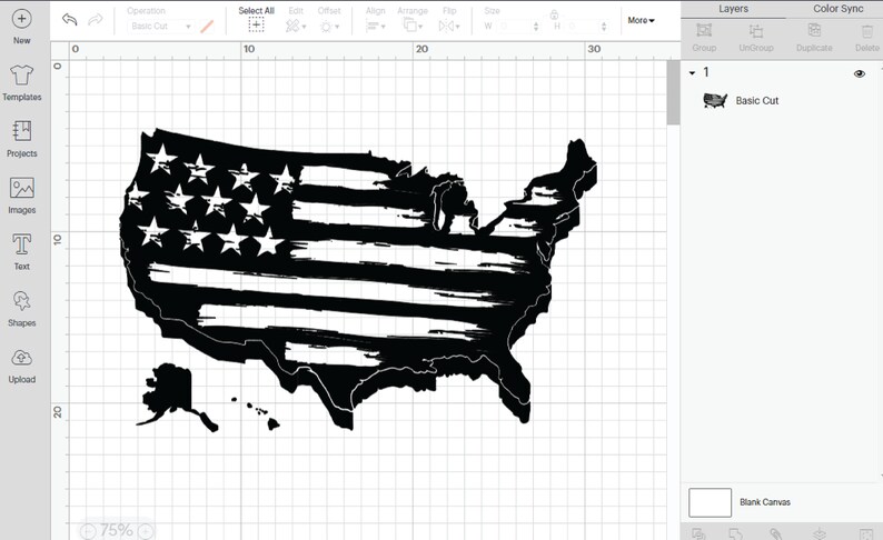 USA Map Svg ,united States Map Svg File, States Cutting File Svg ...