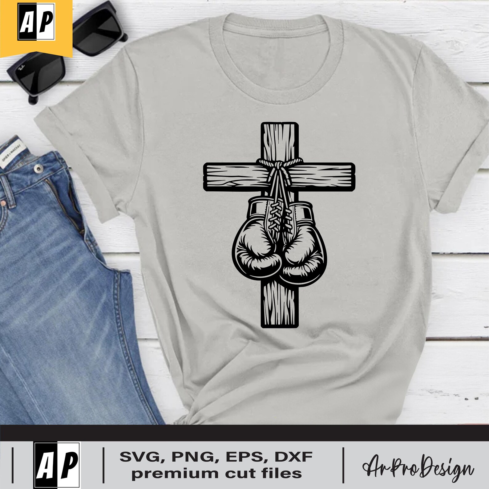 Boxing Gloves Cross Svg, Boxing Cross Svg, Christian Boxing Svg, Faith ...