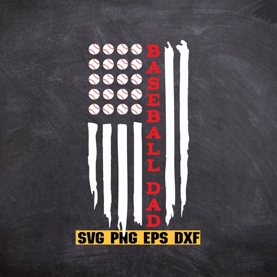 Baseball Svg Baseball Dad Flag Svg Baseball Dad Svg - Etsy
