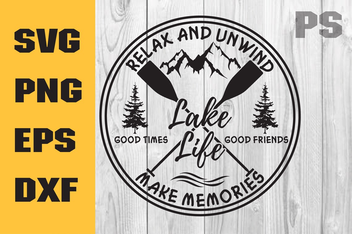 Lake Life Decor Svg Cottage Memories Svg Lake House Svg - Etsy