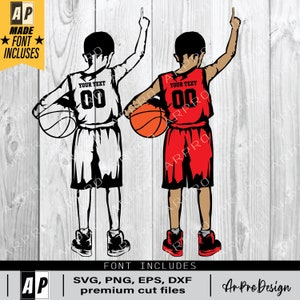 Basketball Boy Svg, Basketball Name SVG, Colored Layers, Basketball Svg ...