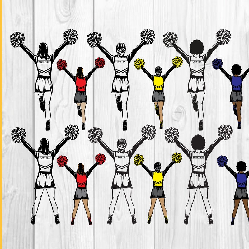 Cheerleading Svg - Etsy