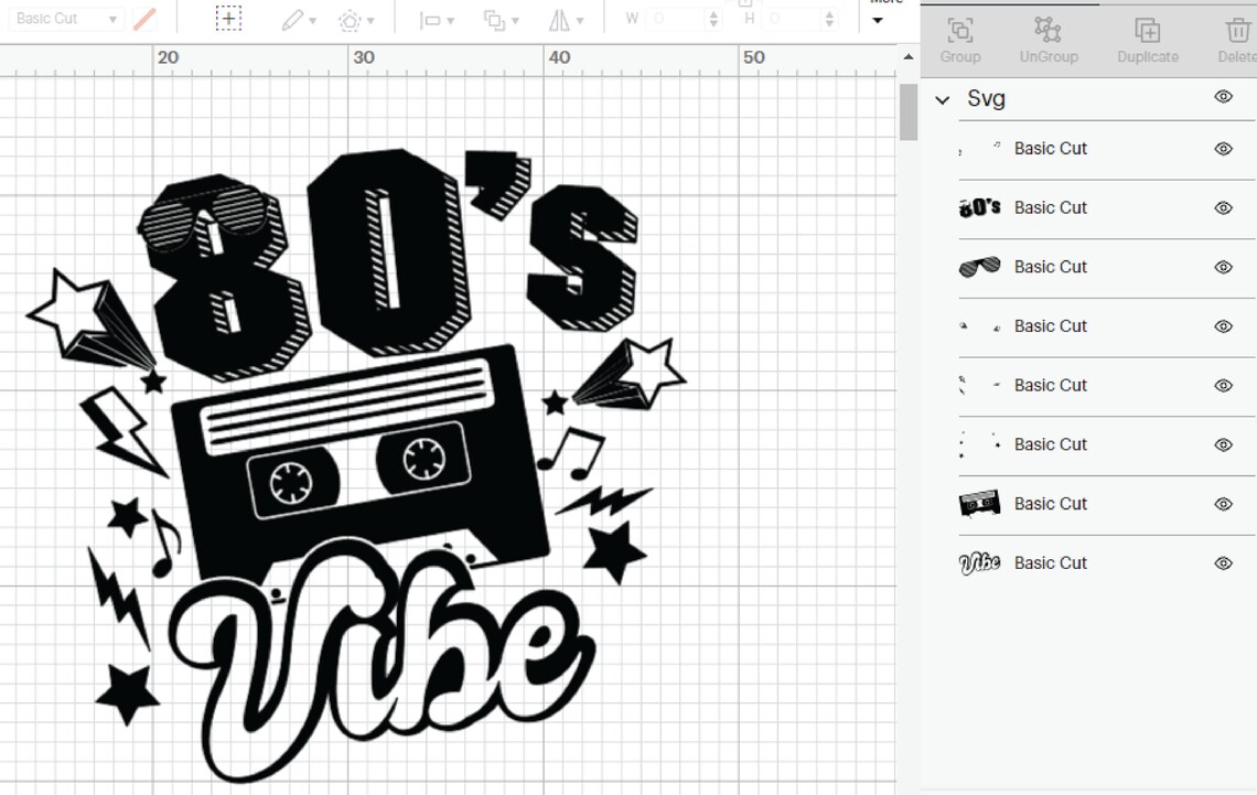 80s Svg 80s Vibe Svg 80s Vintage 1980s Music Lover Svg - Etsy