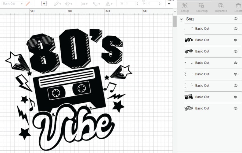 80s Svg, 80s Vibe Svg, 80s Vintage, 1980s, Music Lover Svg, Cassette ...