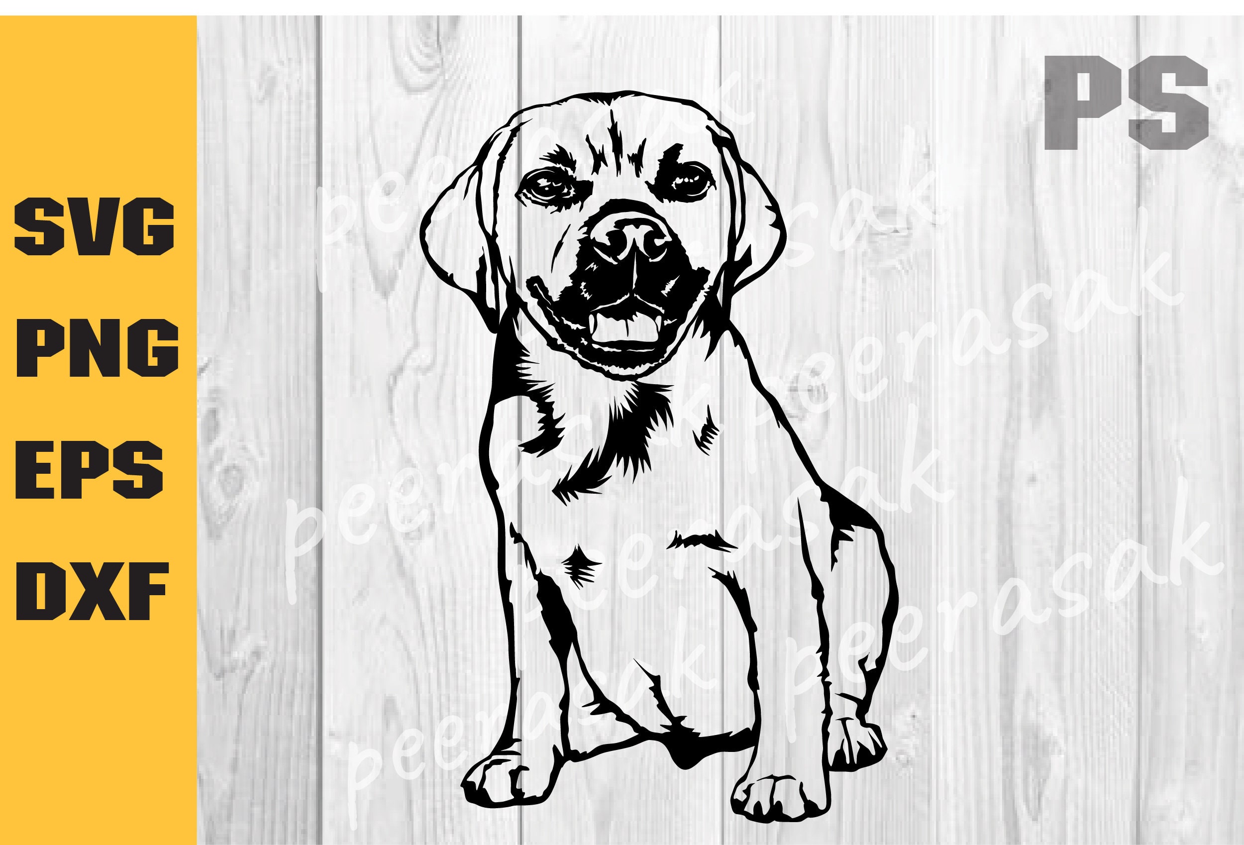Puggle Svg Dog Svg File for Cricut Beagle Pug Mix Breed - Etsy Ireland