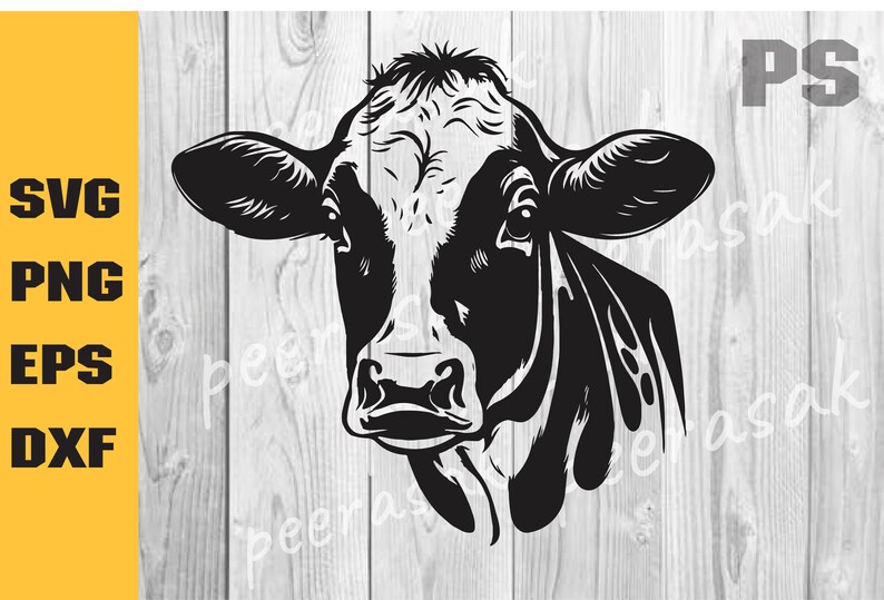 Cow Animal SVG Cow SVG Cow Face SVG Cow Head Svg Cow Skull - Etsy