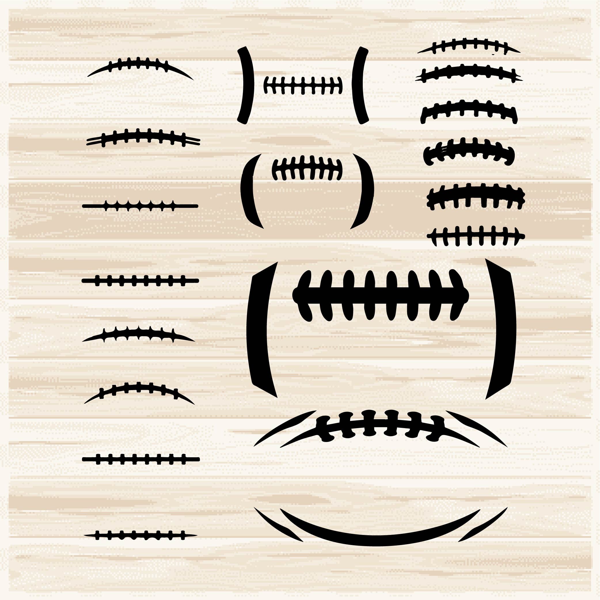 Football Laces Svg Football Outline Football Stitch Images - Etsy