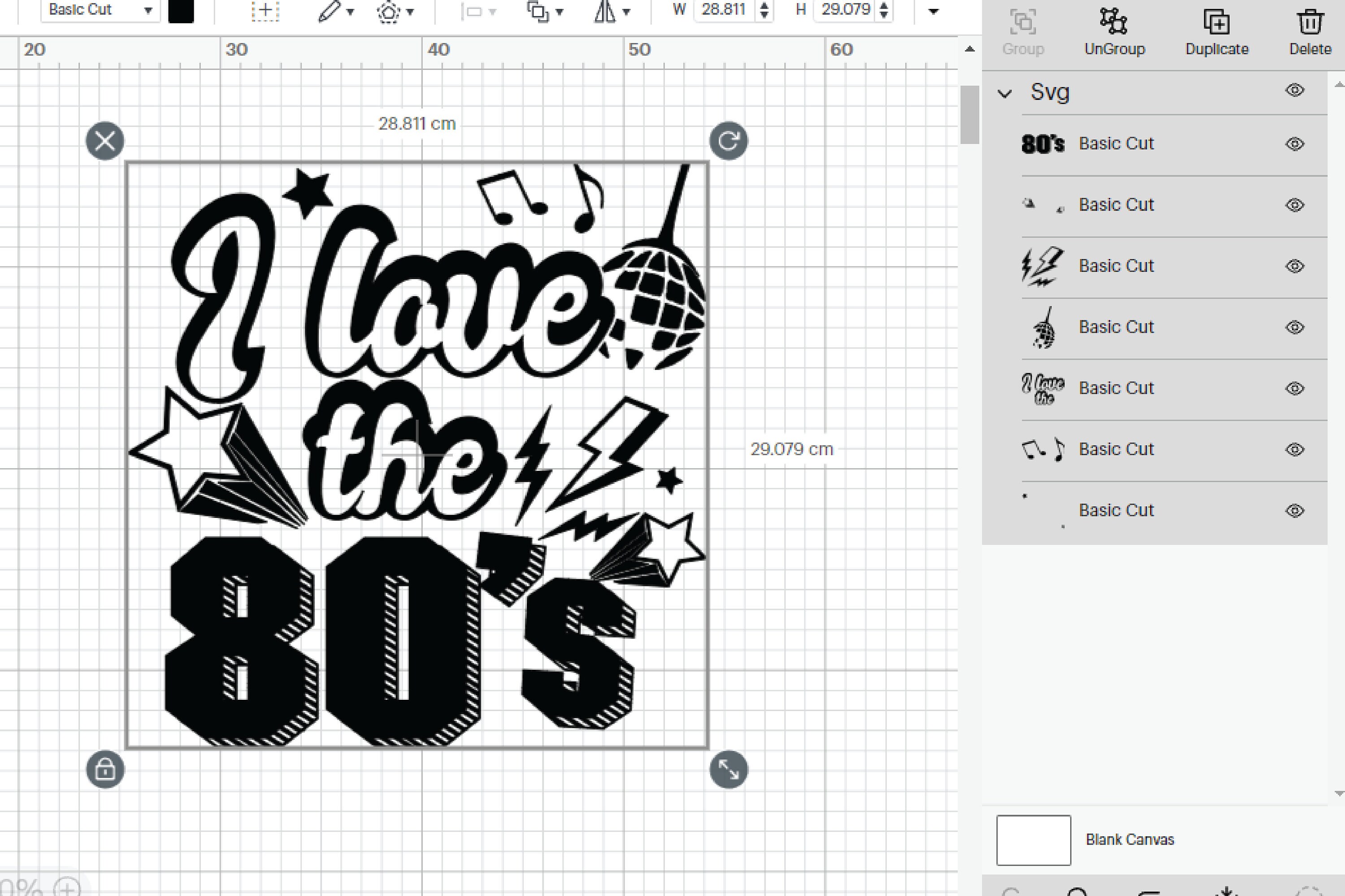 I Love the 80s Svg 80s Party Svg Retro Clipart Eighties - Etsy UK