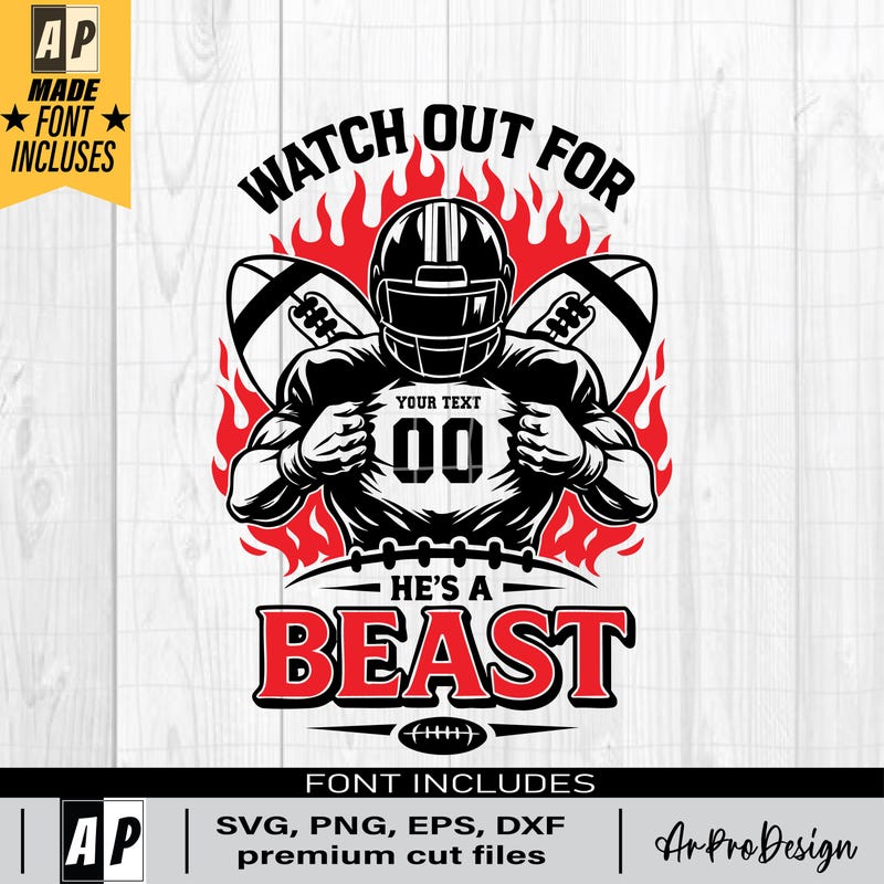 Football Hero A - Etsy