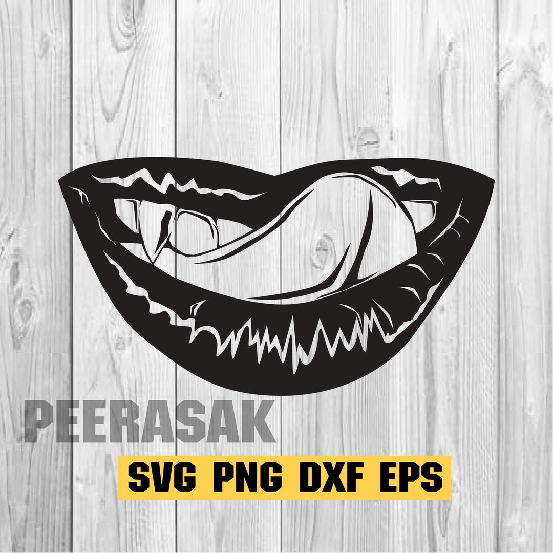 Vampire Lips SVG Vampire Teeth Halloween Design Svg Png - Etsy