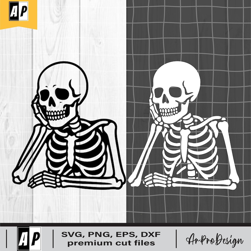 Skeleton Decal - Etsy