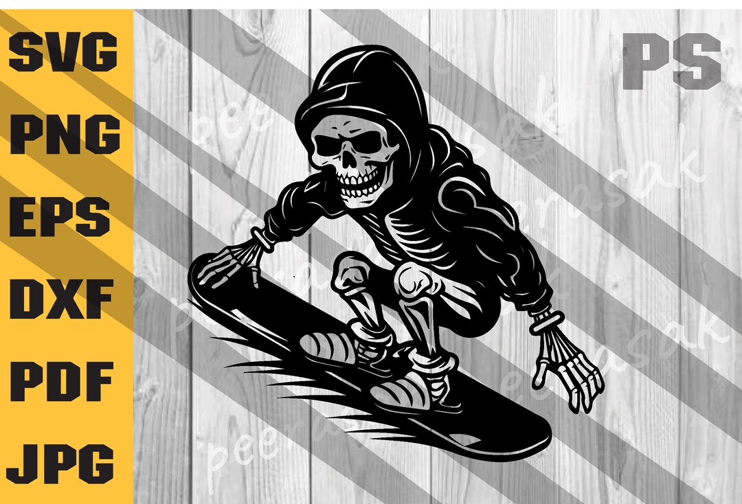 Snowboard Svg, Skeleton Snowboarding Svg, Snowboarding Svg, Snowboard ...