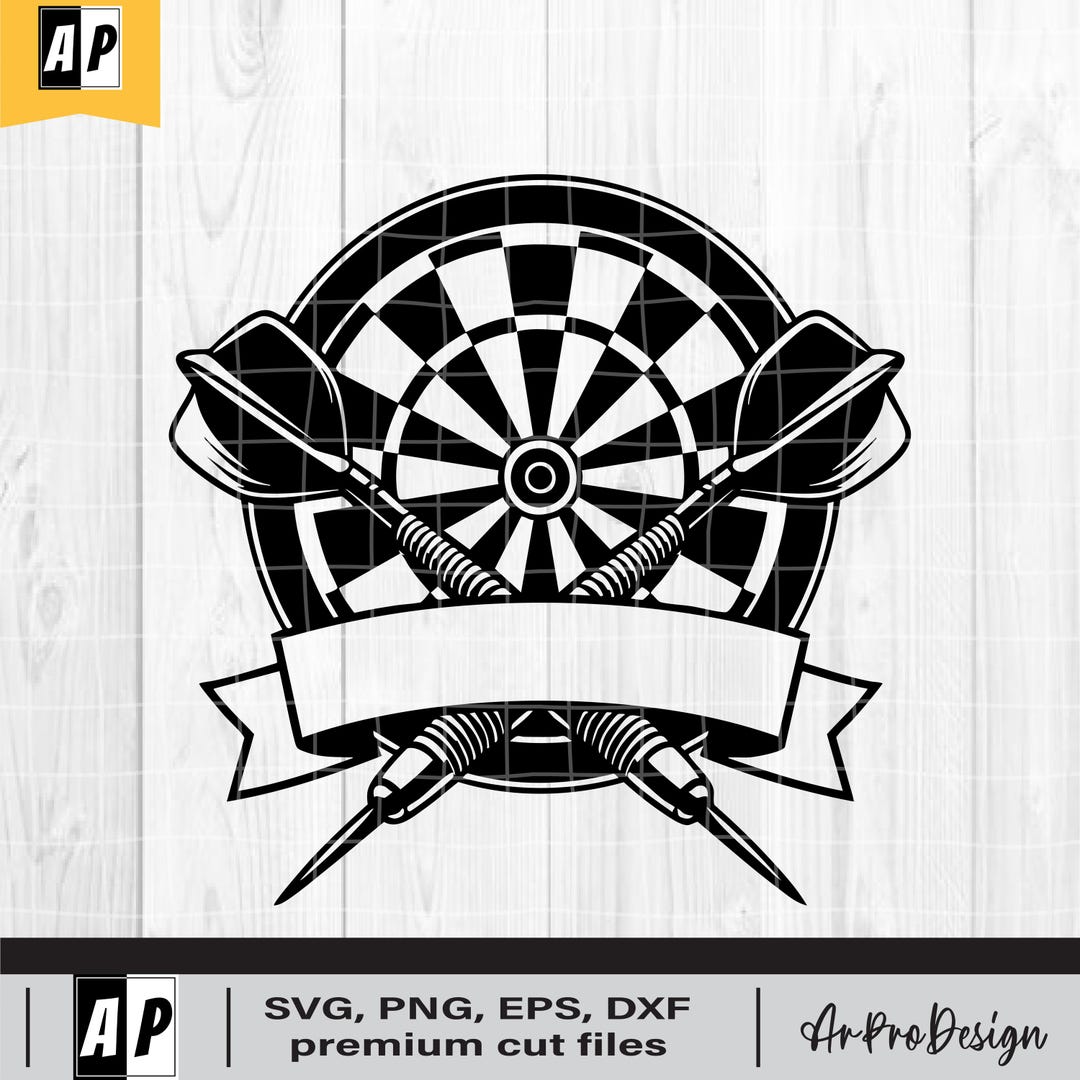 Darts Logo Svg, Dartboard Svg, Dart Target Svg, Dart Game Svg, Dart Svg ...