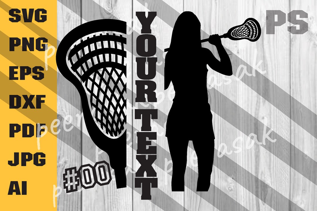 Lacrosse SVG, Lacrosse Girl, Lacrosse Player SVG, Lacrosse Player ...
