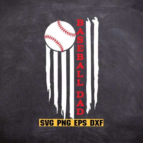 Baseball Svg Baseball Dad Flag Svg Baseball Dad Svg - Etsy