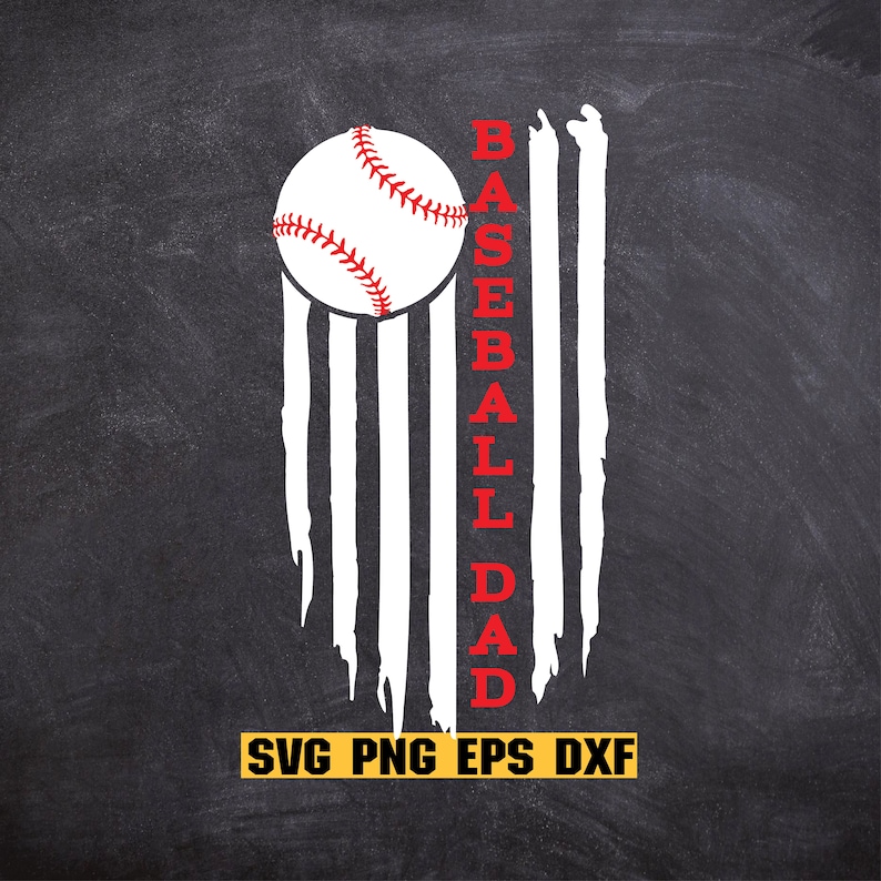 Baseball Svg Baseball Dad Flag Svg Baseball Dad Svg - Etsy