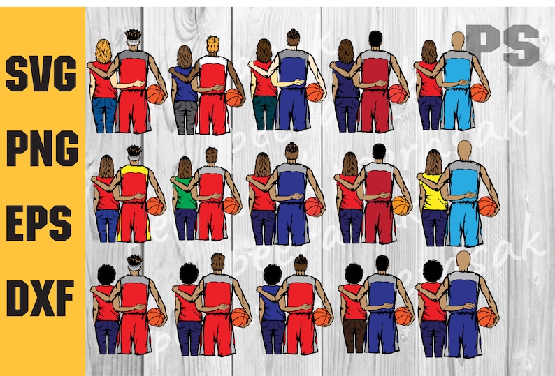 Basketball Svg Love Basketball Svg Colored Layers - Etsy