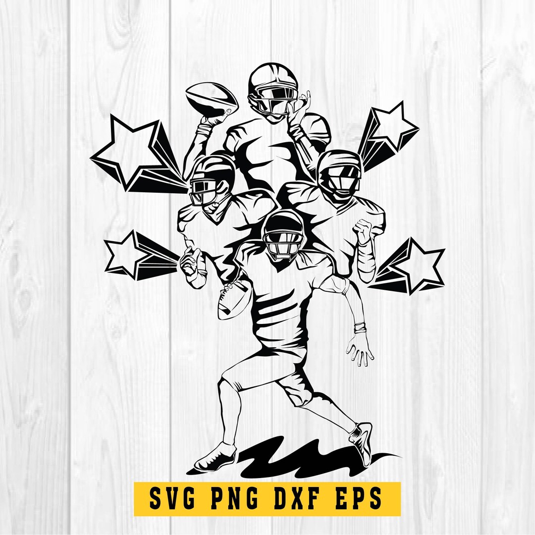 Football Team Svg, American Football Team Svg, American Football Player ...