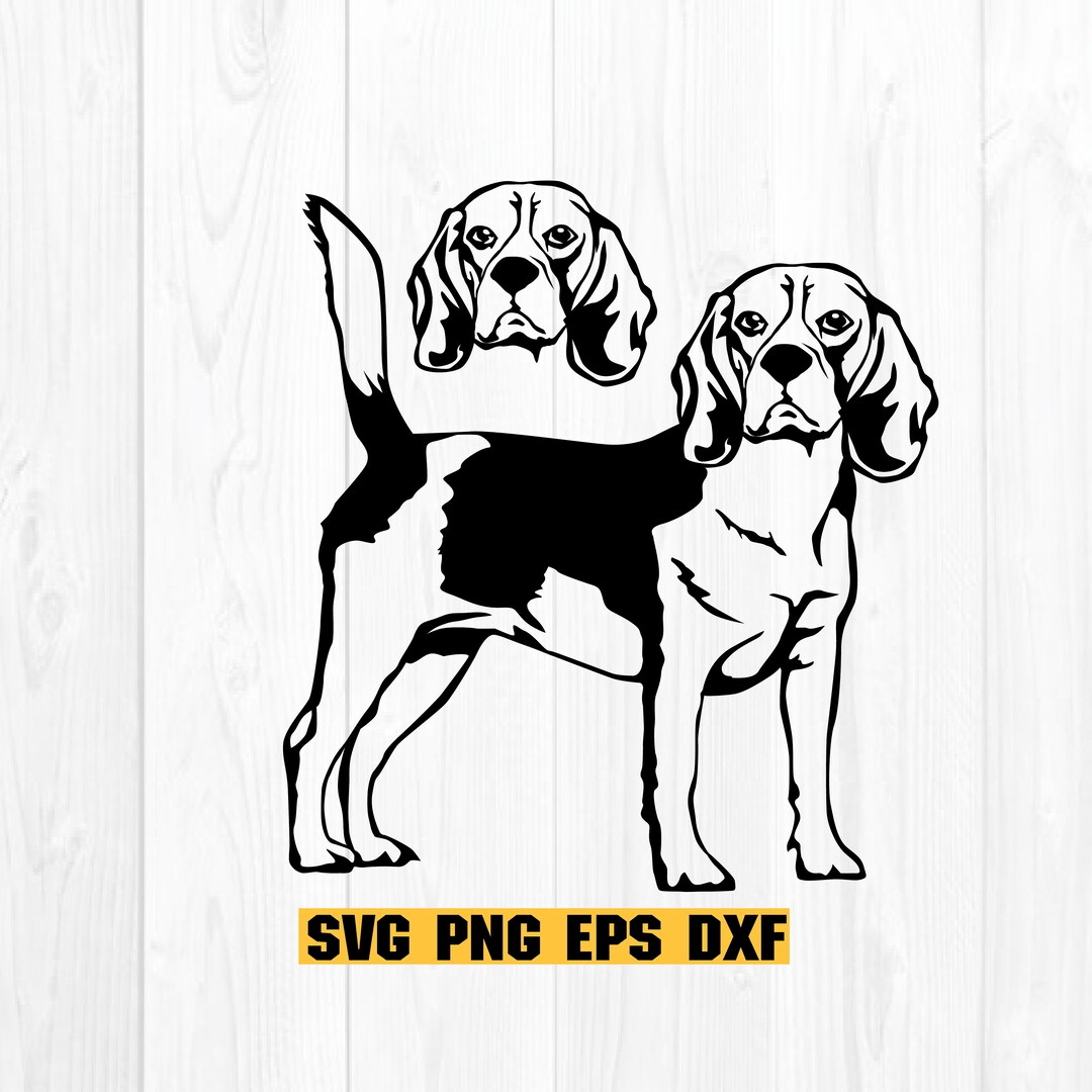 Beagle Svg, Dog Svg File for Cricut, Vector Clipart, Cute Pet Face ...