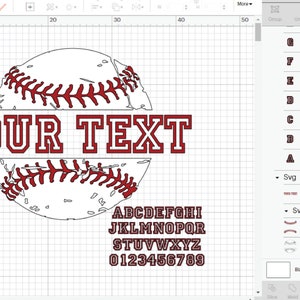 Split Baseball Svg, Split Softball Svg, Cut File, Distressed, Grunge ...