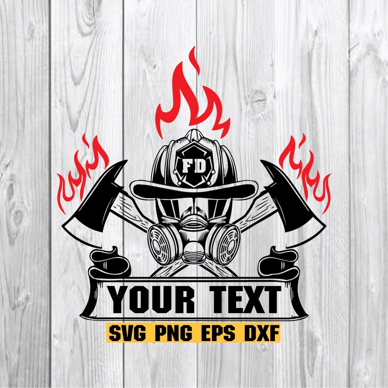 US Fire Fighter Tools Svg US Fireman Svg Firefighter Tools | Etsy