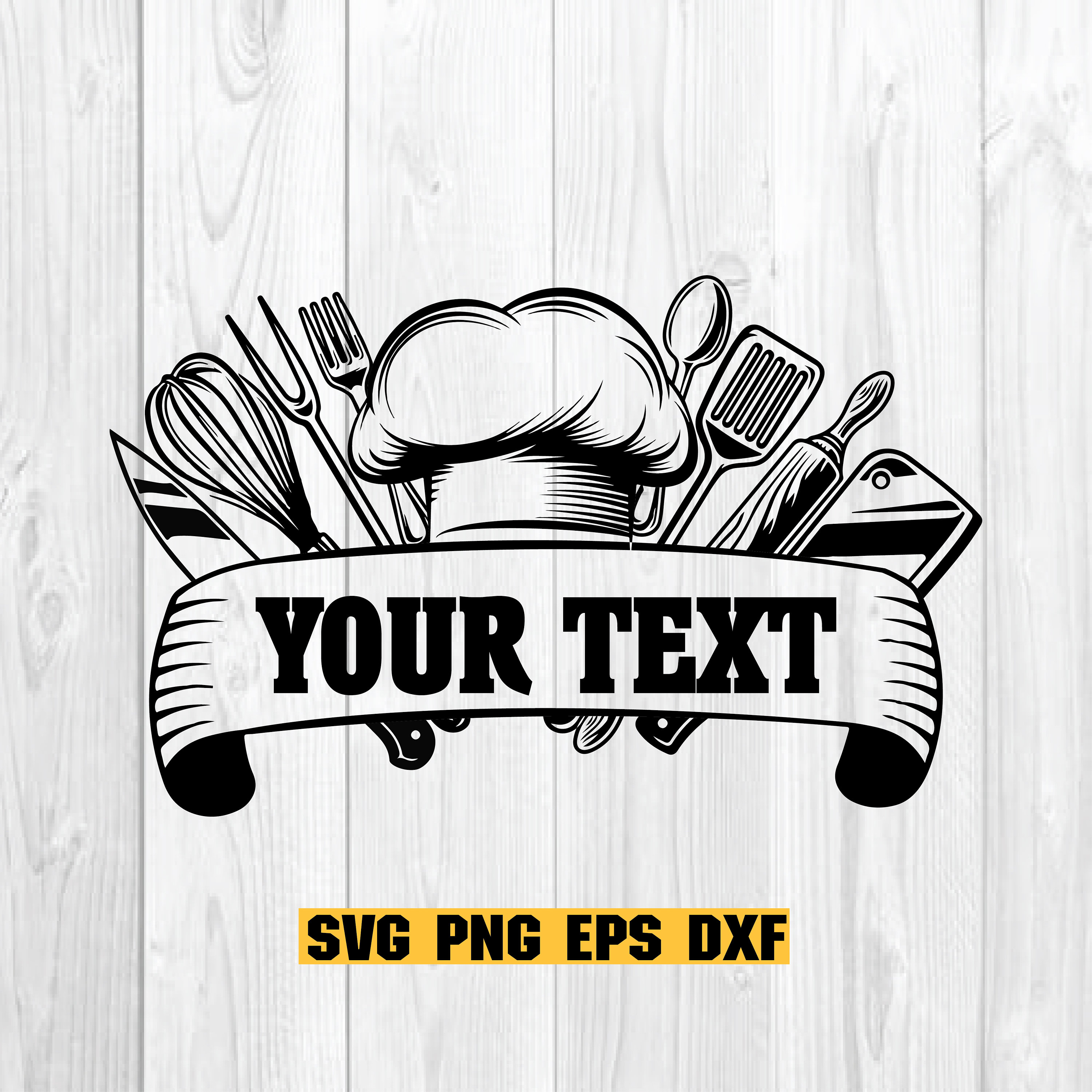 Chef Tools Svg Cooking Tools Svg Chef Logo Svg - Etsy