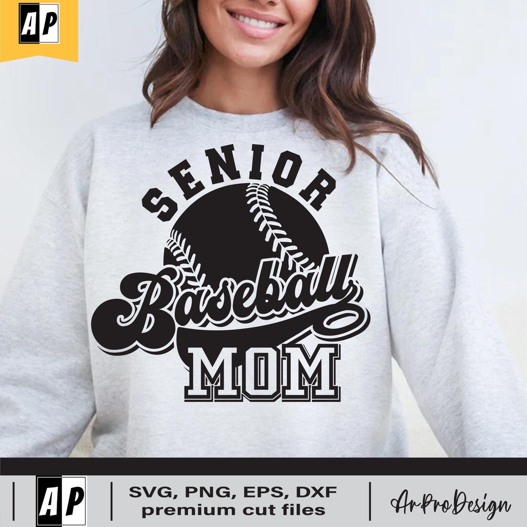 Senior Baseball Mom Svg, Baseball Mom Svg, Senior Baseball Mom, Senior ...