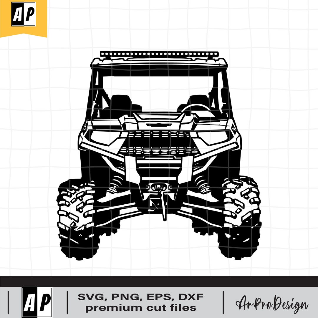 Atv Polaris Ranger Svg, Dirty 4 Wheels Svg, Atv Cutfile, Offroad ...