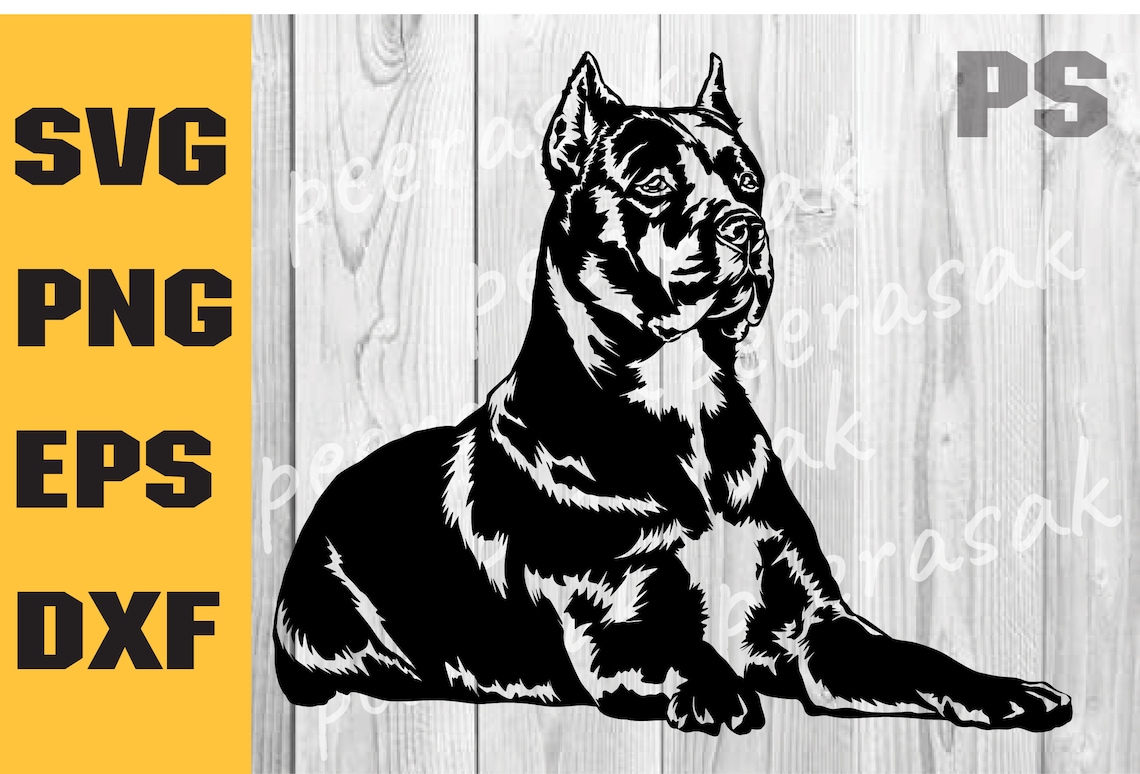 Cane Corso Svg, Peeking Dog Svg, Cane Corso Puppy Cut Files, Cane Corso ...
