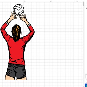 Volleyball Setter Player SVG, Volleyball Svg, Volleyball Girl Svg ...