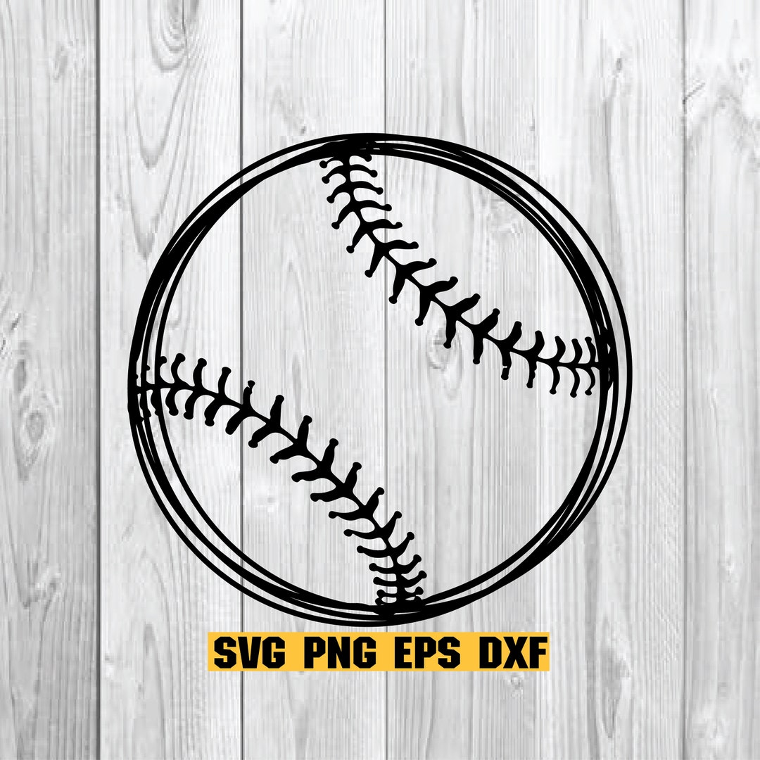 Baseball Svg, Distressed Baseball Svg, Baseball Iron On, Cut File for ...