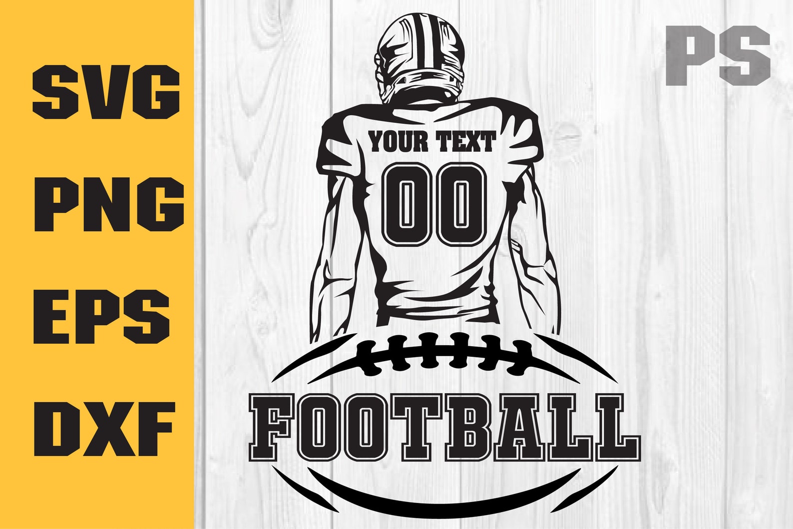 Football Player Svg, Football Svg, Personalized Football Svg, Football ...