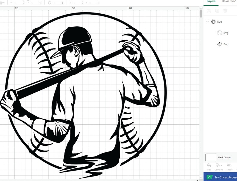 Baseball Player SVG, Baseball Monogram for Silhouette, Softball Svg ...