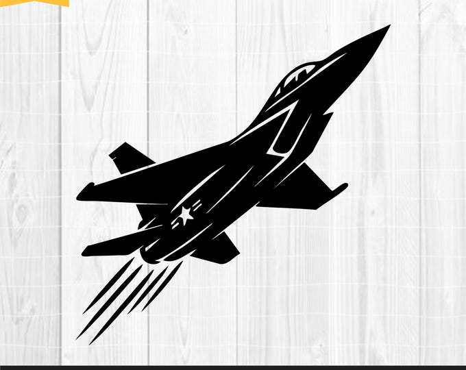 US Fighter Jet Svg, US Fighter Jet Png, US Fighter Jet Silhouette ...