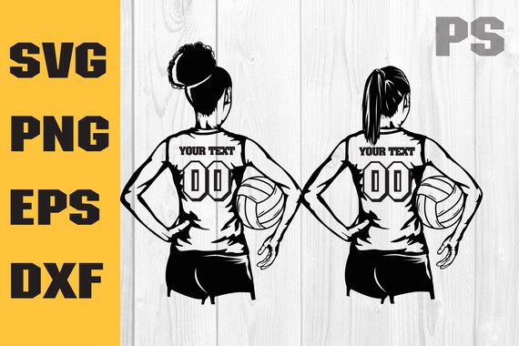 Volleyball Svg Girls Volleyball Player Svg Volleyball Player - Etsy