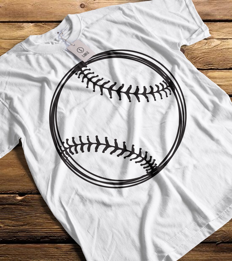 Baseball Svg, Distressed Baseball Svg, Baseball Iron On, Cut File for ...