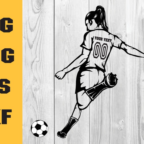 Soccer Girl Svg Soccer Girl Player Svg Sports Mom Life - Etsy
