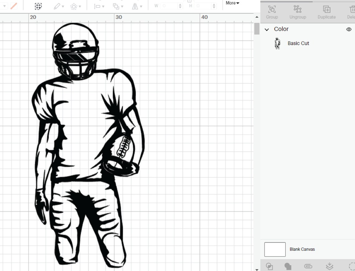 Football Player Svg Football Svg Colored Layers Football - Etsy