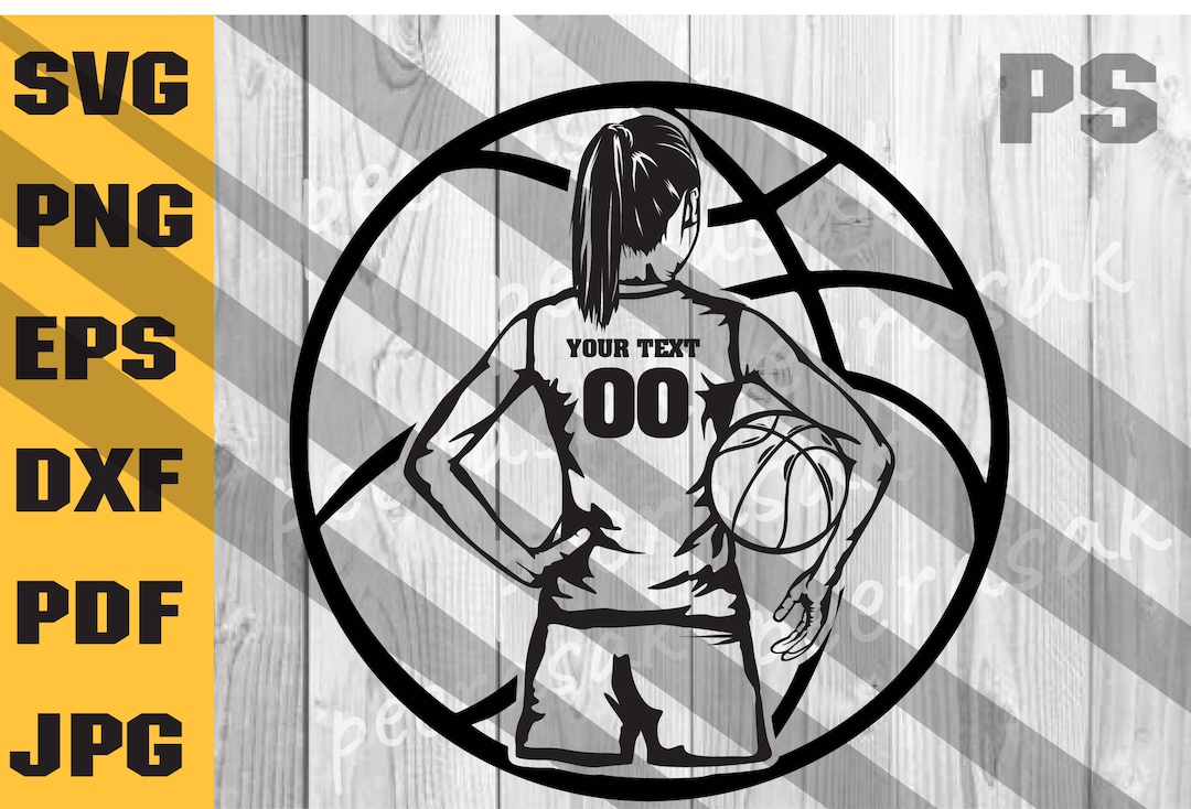 Basketball Girl SVG, Basketball School, Sports, Basketball, Svg for ...