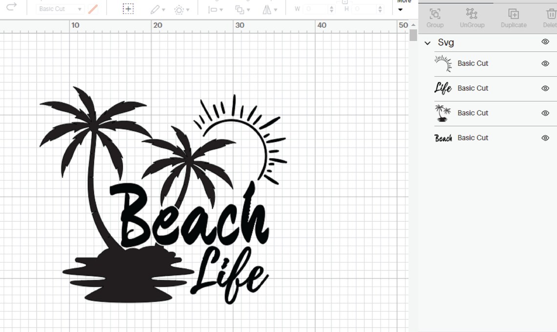 Beach Life SVG Beach Vacay Turtle Vector Vacation PNG Ocean - Etsy