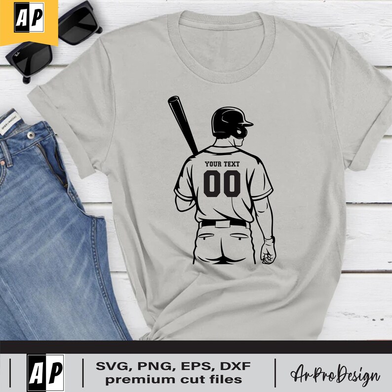 Baseball Player Svg, Colored Layers, Personalized Name Svg, Baseball ...