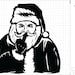 Santa Middle Finger Svg, Santa Claus Svg, Santa Svg, Santa Clipart ...