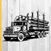 Logging Truck SVG, Truck SVG, Trucking Svg, Logging Svg, Truck Clipart ...