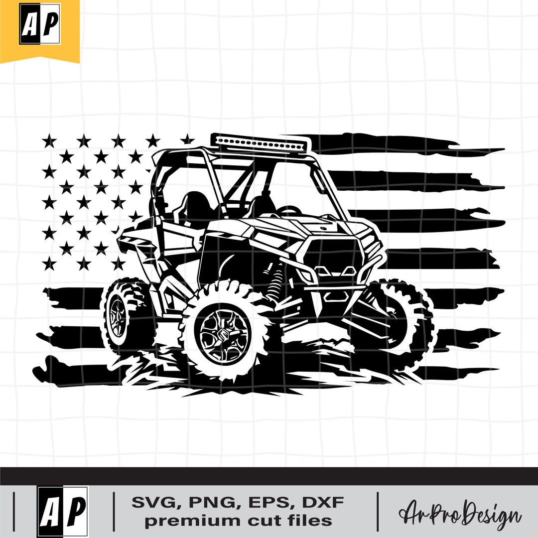 US Atv Svg, Utv Svg, RZR Atv Svg, Atv Offroad Svg, Dirty 4 Wheels, Atv ...