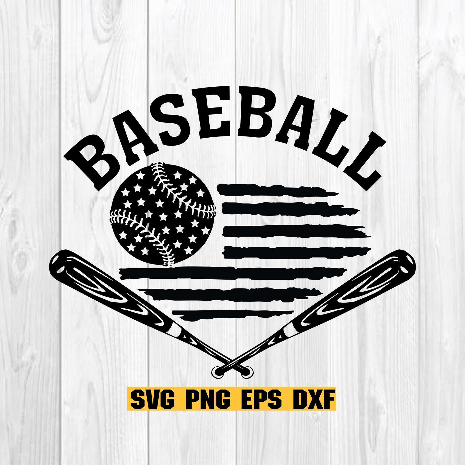USA Baseball Flag Svg Baseball Svg Grunge Svg Distressed - Etsy